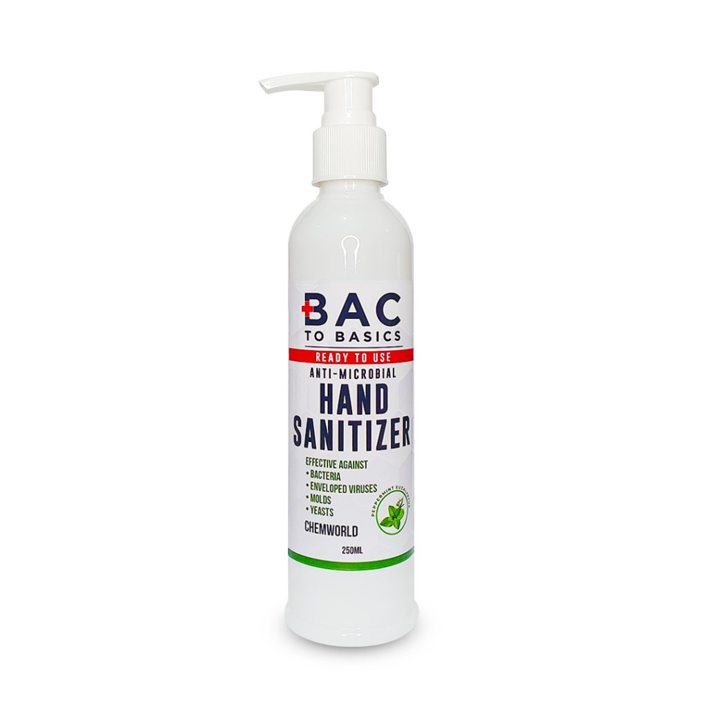 Ready-to-Use BAC to Basics Hand Sanitizer | 250ml - Fragrance Factory ...